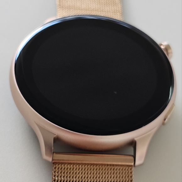 Wearables | Rose Gold Smartwatch With Metal Mesh Band | Poshmark